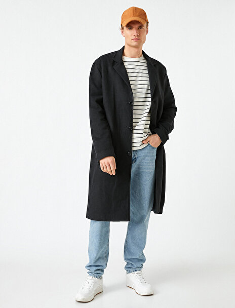 Koton Erkek Kaşe Kaban