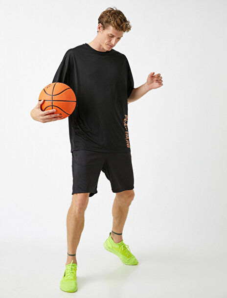 Koton Erkek Beli Bağlamalı Şort Spor Cepli