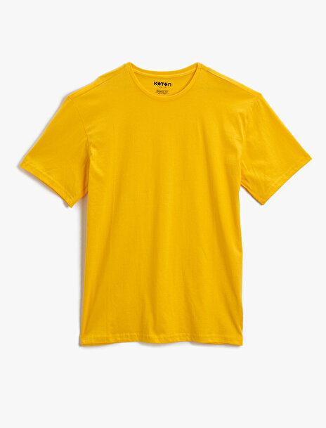 Koton Erkek Oversize Basic Tişört Pamuklu Koton Erkek Oversize Basic Tişört Pamuklu