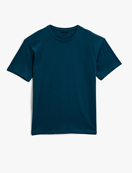 Koton Erkek Oversize Basic Tişört Pamuklu