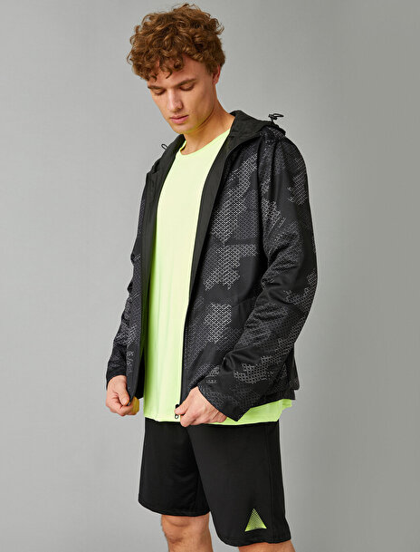 Koton Erkek İki Taraflı Kapüşonlu Spor Ceket