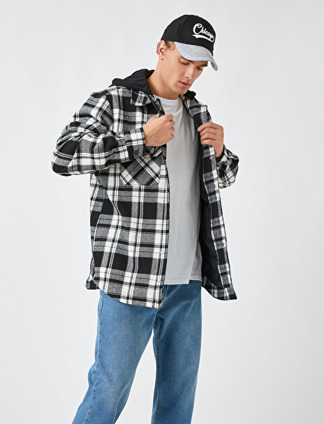 Koton Erkek Ekose Oduncu Gömlek Ceket