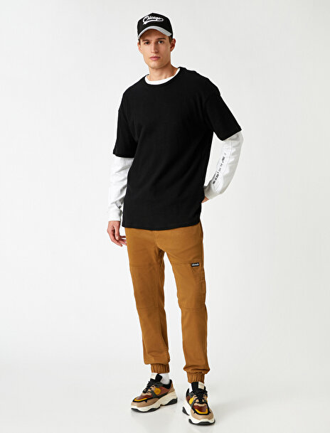 Koton Erkek Jogger Gabardin Chino Pantolon Koton Erkek Jogger Gabardin Chino Pantolon