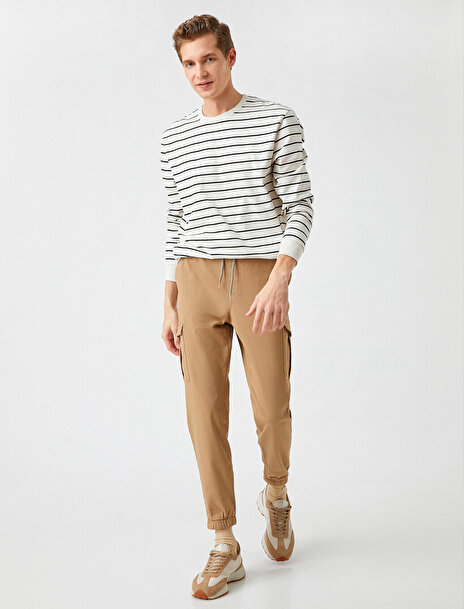 Koton Erkek Tapered Fit Jogger Kargo Pantolon