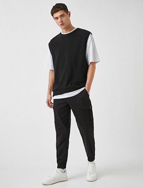Koton Erkek Tapered Fit Jogger Kargo Pantolon