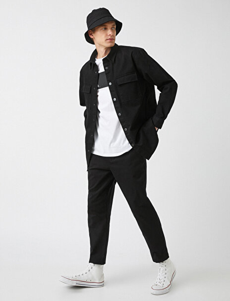 Koton Erkek Tapered Fit Gabardin Pantolon