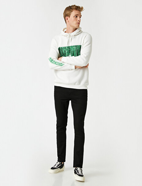 Koton Erkek Skinny Fit Kot Pantolon - Micheal Jean