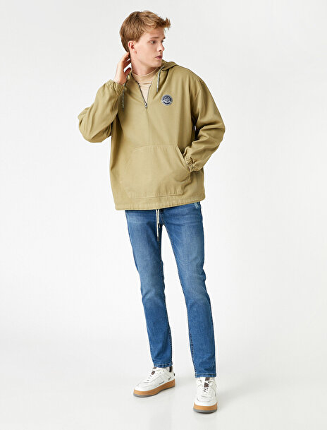 Koton Erkek Slim Fit Taşlamalı Kot Pantolon - Brad Jean