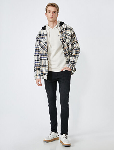 Koton Erkek Skinny Fit Kot Pantolon - Micheal Jean