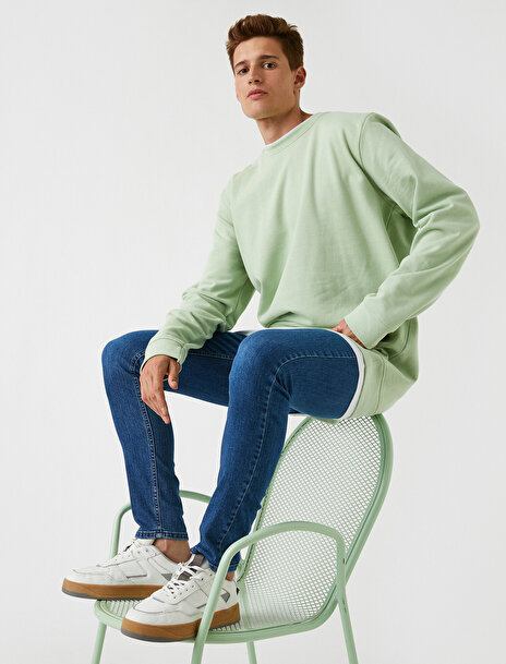 Koton Erkek Skinny Fit Kot Pantolon - Michael Basic Jean Koton Erkek Skinny Fit Kot Pantolon - Michael Basic Jean