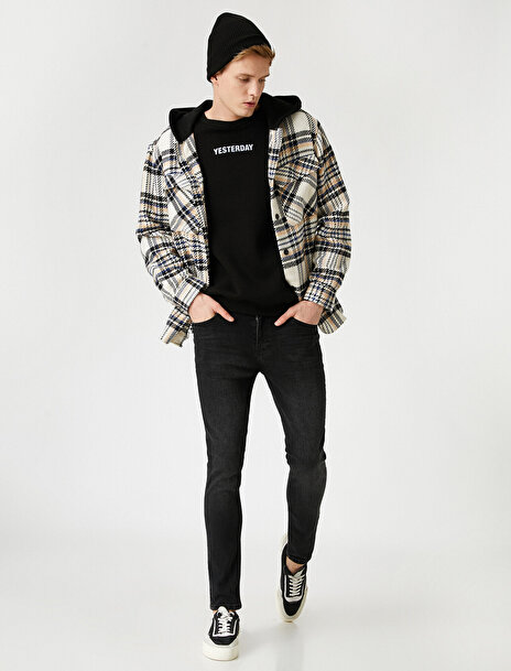 Koton Erkek Skinny Fit Premium Kot Pantolon - Micheal Jean