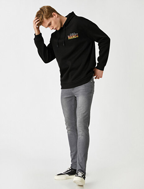 Koton Erkek Skinny Fit Kot Pantolon - Micheal Jean