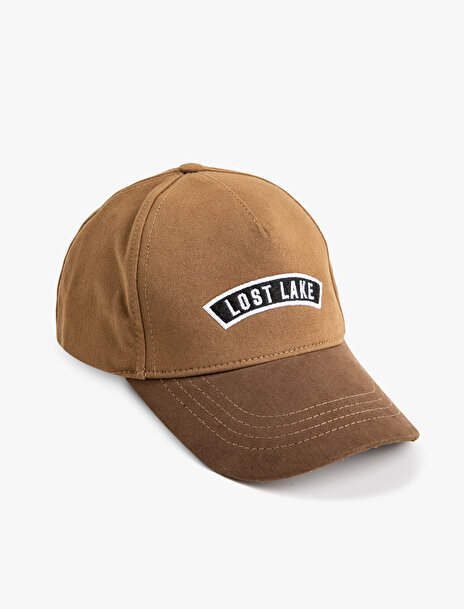 Koton Erkek İşlemeli Şapka