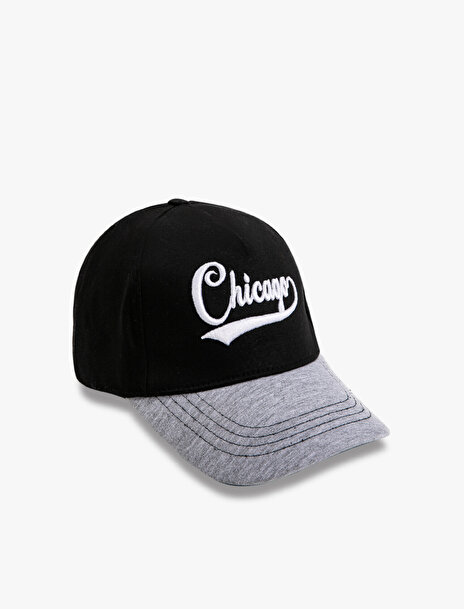 Koton Erkek Chicago Kep Şapka Pamuklu