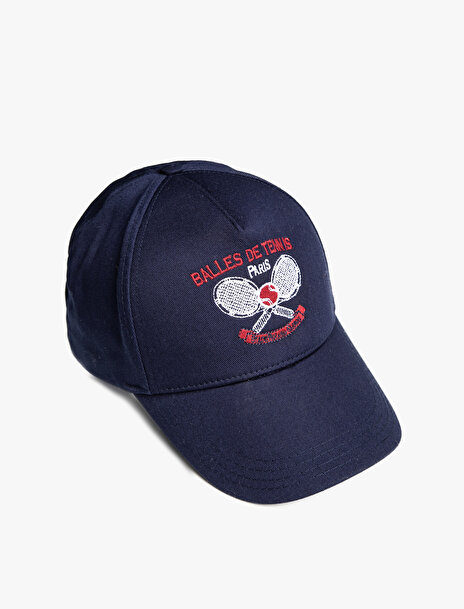 Koton Erkek Cap Şapka Lacivert Koton Erkek Cap Şapka Lacivert