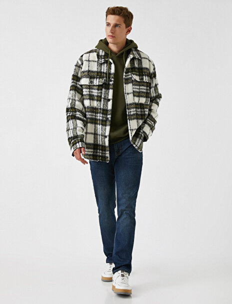 Koton Erkek Straight Fit Kot Pantolon - Mark Jean