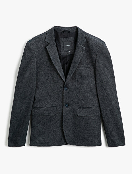 Koton Erkek Poplin Blazer Ceket