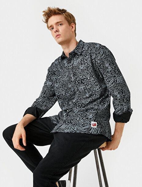 Koton Erkek Lisanslı Gömlek Looney Tunes