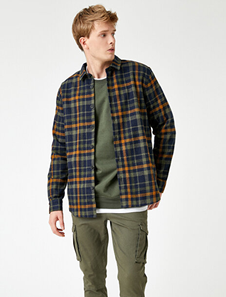 Koton Erkek Oduncu Gömleği Ekoseli
