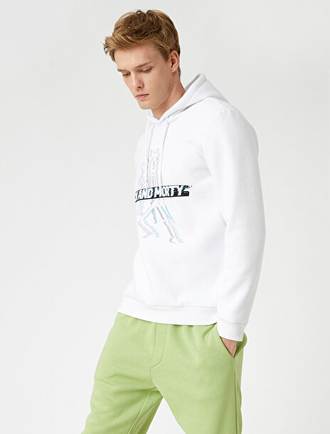 Koton Erkek Rick and Morty Oversize Kapşonlu Sweatshirt Lisanslı Baskılı Koton Erkek Rick and Morty Oversize Kapşonlu Sweatshirt Lisanslı Baskılı