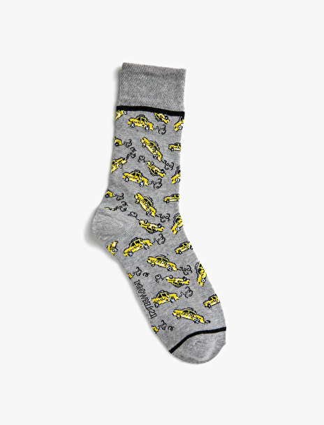 Koton Erkek Snoopy Licensed Printed Socks