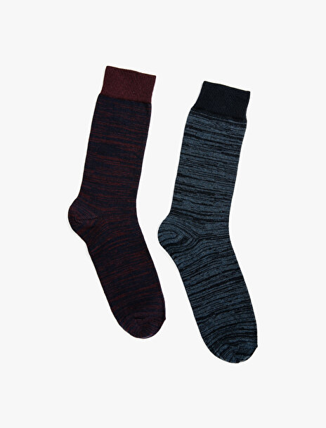 Koton Erkek Erkek Pamuklu Soket Çorap Seti 2'li