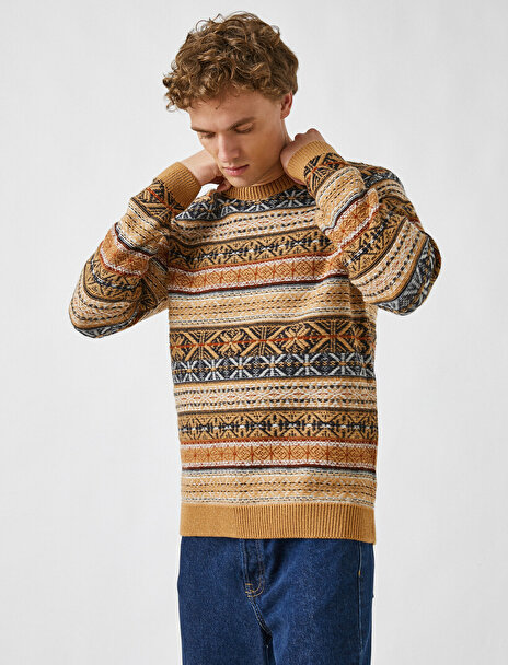 Koton Erkek Jakarlı Kazak