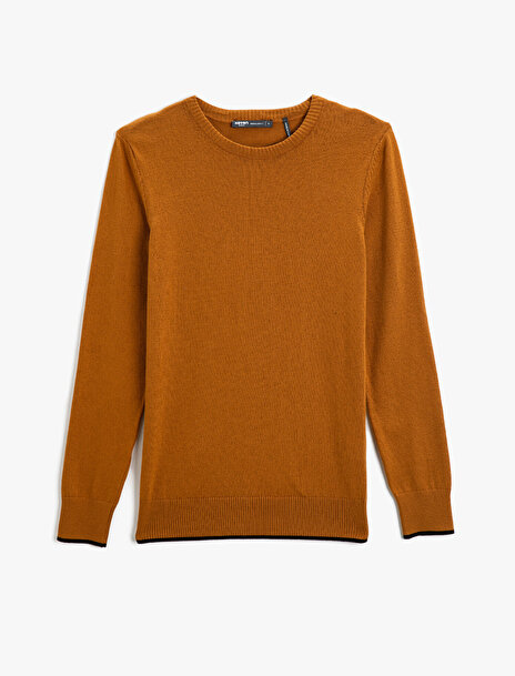 Koton Erkek Basic Kazak Pamuklu