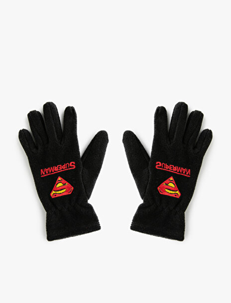 Koton Erkek Çocuk Superman Lisanslı İşlemeli Eldiven