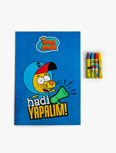 Koton Kadın Kral Şakir Lisanslı Boyama Seti Koton Kadın Kral Şakir Lisanslı Boyama Seti
