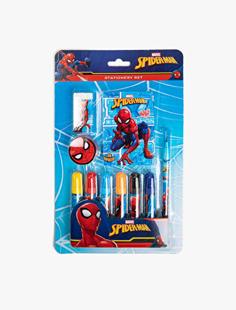 Koton Erkek Çocuk Spider-Man Lisanslı Kırtasiye Seti