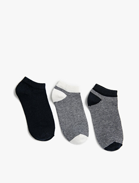 Koton Erkek Çocuk 3 lü Patik Çorap