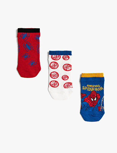 Koton Erkek Çocuk Spıderman Lisanslı Erkek Çocuk Çorap Seti