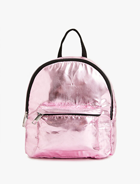 Koton Kız Çocuk Kız Çocuk Parlak Fermuarlı Sırt Çantası