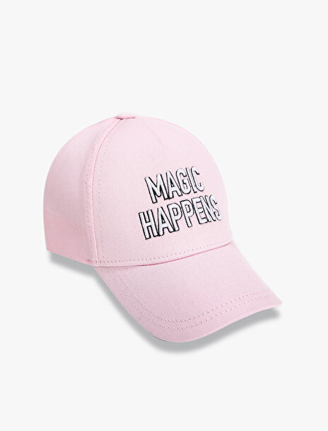 Koton Kız Çocuk İşlemeli Şapka