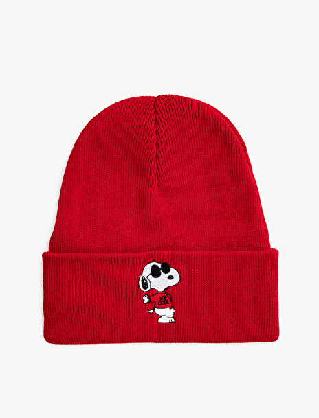 Koton Kız Çocuk Snoopy Lisanlı Baskılı Bere