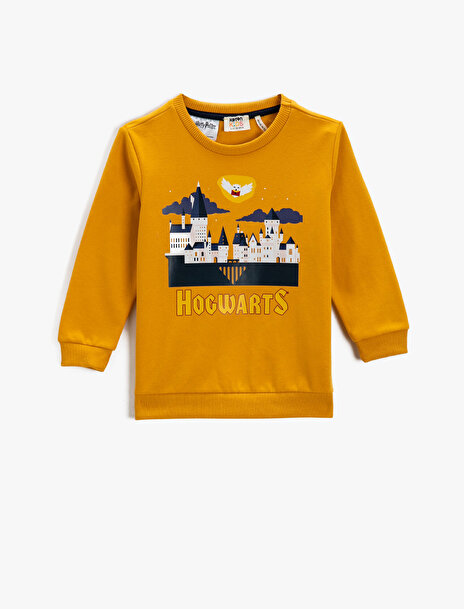 Koton Erkek Çocuk Warner Bros Lisanslı Sweatshirt Uzun Kollu Bisiklet Yaka