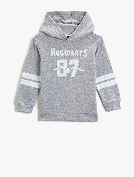 Koton Erkek Çocuk Harry Potter Baskılı Kapüşonlu Sweatshirt Lisanslı Koton Erkek Çocuk Harry Potter Baskılı Kapüşonlu Sweatshirt Lisanslı