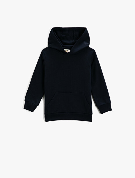 Koton Erkek Çocuk Kapüşonlu Sweatshirt Uzun Kollu