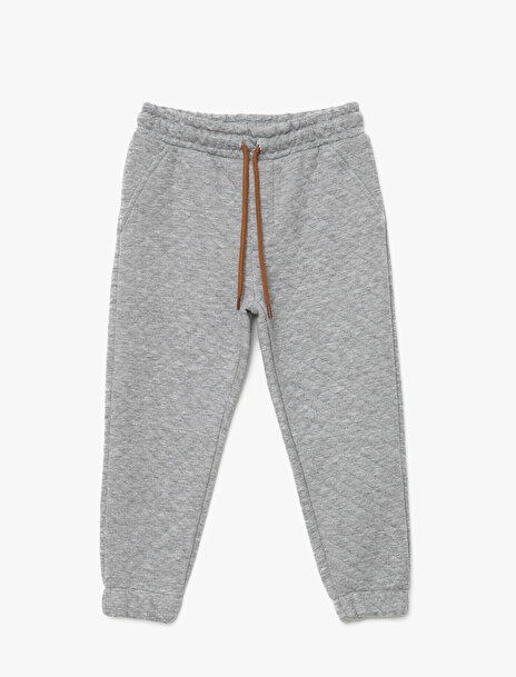 Koton Erkek Çocuk Belden Bağlamalı Jogger Eşofman Altı