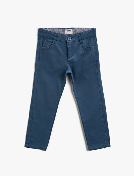 Koton Erkek Çocuk Cep Detayli Pantolon Dokuma