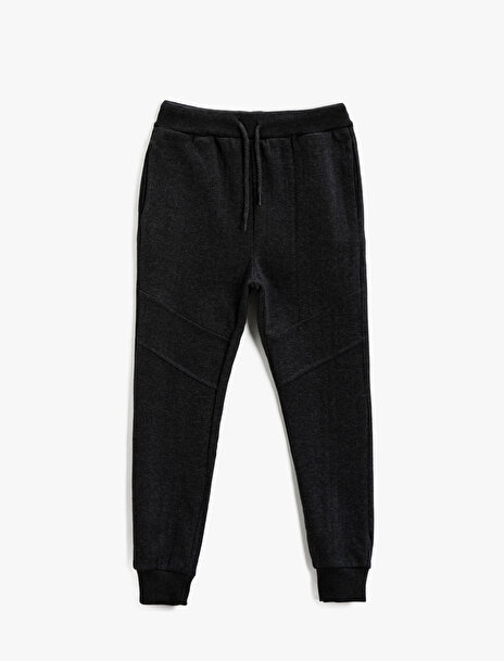 Koton Erkek Çocuk Beli Bağlamalı Jogger Eşofman Altı Pamuklu