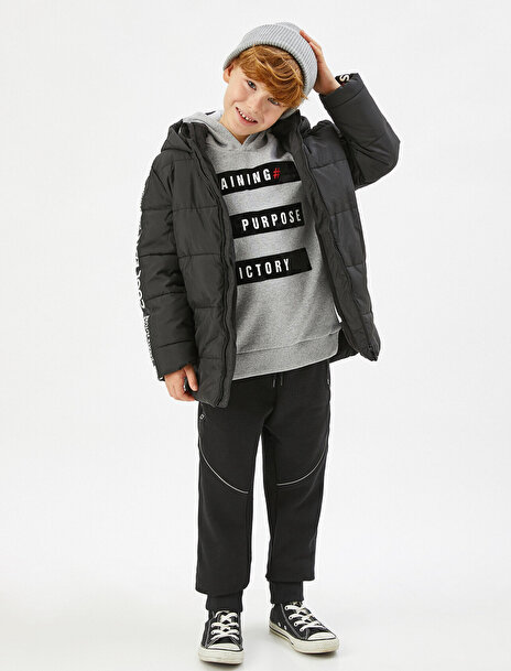 Koton Erkek Çocuk Fermuarlı Jogger Eşorfman Altı