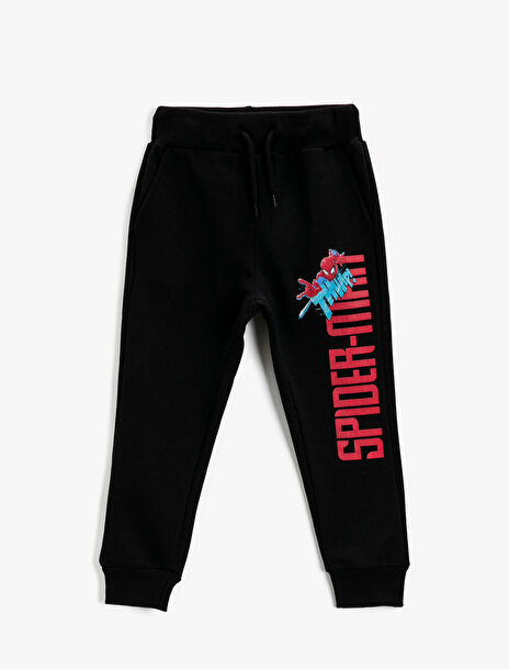 Koton Erkek Çocuk Spider Man Baskılı Jogger Eşofman Altı Beli Lastikli Koton Erkek Çocuk Spider Man Baskılı Jogger Eşofman Altı Beli Lastikli