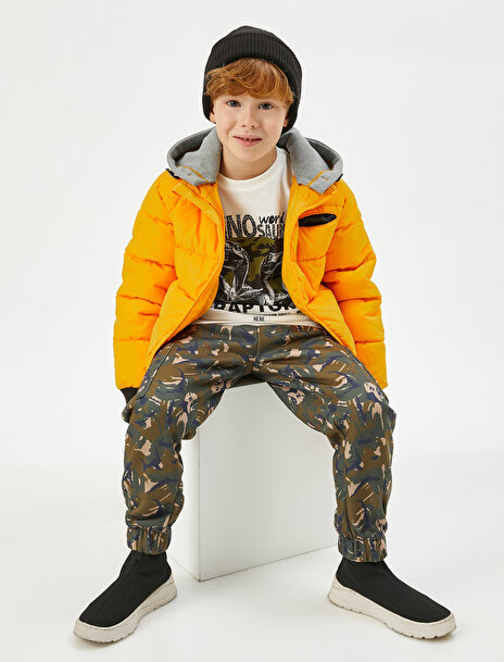 Koton Erkek Çocuk Baskılı Kargo Eşofman Altı