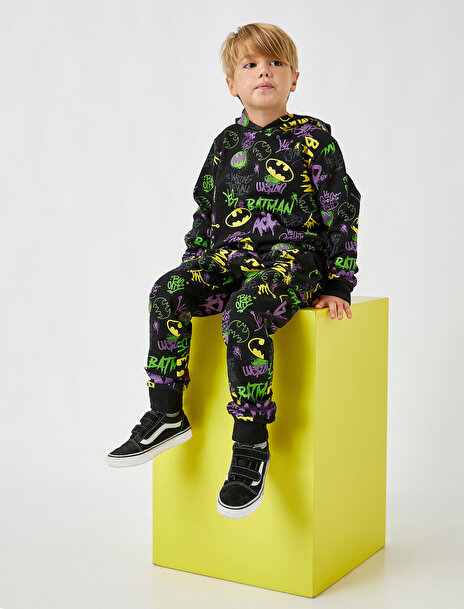 Koton Erkek Çocuk Batman Lisanslı Baskılı Eşofman Altı