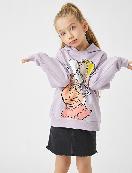 Koton Kız Çocuk Lola Bunny Lisanslı Baskılı Kapşonlu Sweatshirt Koton Kız Çocuk Lola Bunny Lisanslı Baskılı Kapşonlu Sweatshirt