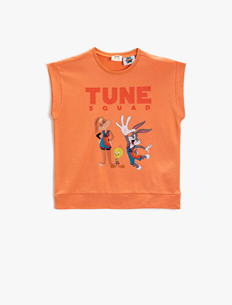 Koton Kız Çocuk Warner Bros Lisanslı Tişört Kısa Kollu Bisiklet Yaka Koton Kız Çocuk Warner Bros Lisanslı Tişört Kısa Kollu Bisiklet Yaka