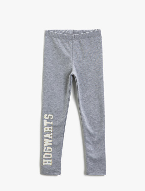 Koton Kız Çocuk Hogwarts Baskılı Beli Lastikli Pamuklu Tayt Koton Kız Çocuk Hogwarts Baskılı Beli Lastikli Pamuklu Tayt