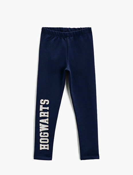 Koton Kız Çocuk Hogwarts Baskılı Beli Lastikli Pamuklu Tayt Koton Kız Çocuk Hogwarts Baskılı Beli Lastikli Pamuklu Tayt